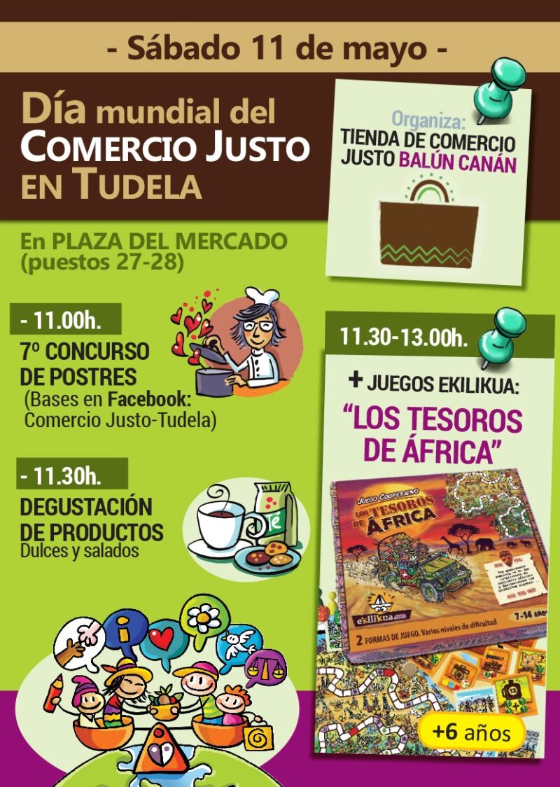 Día Mundial del Comercio Justo – Mercado de Abastos de Tudela
